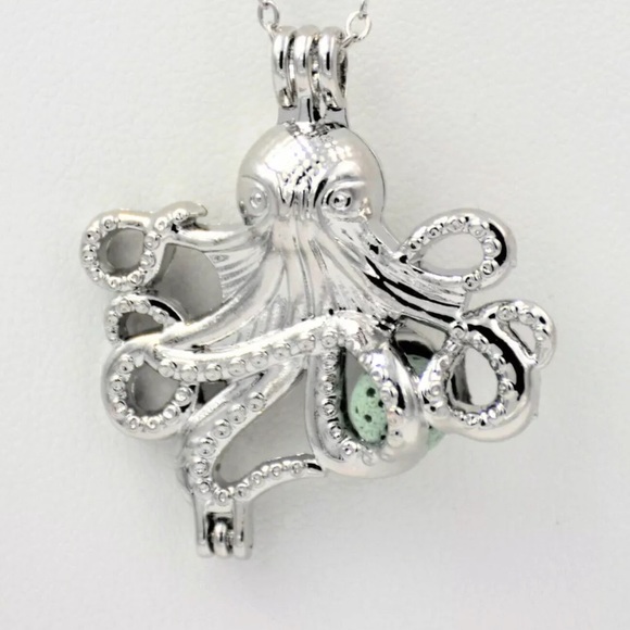 Jewelry | Octopus Oil Diffuser Necklace | Poshmark